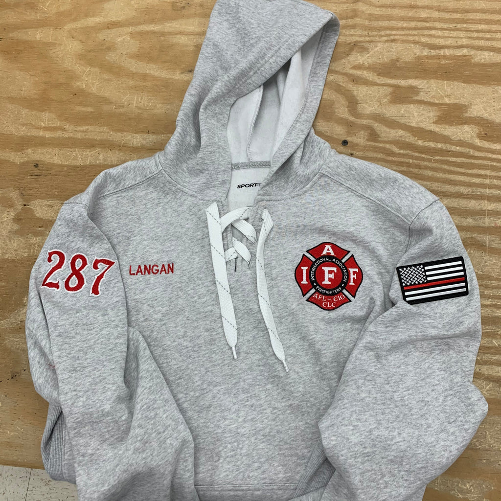 Custom Lace up Pullover Hoodie - "You Design" – Axe Head Threads